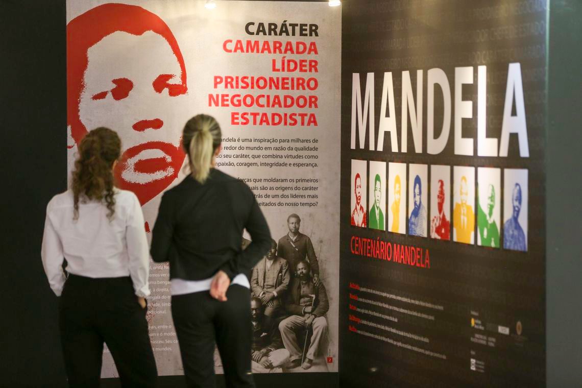 "Mandela Centenary" exhibition ends season in Brasilia - IBRAF | Brazil ...